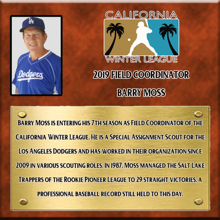 Barry Moss 11-5 - California Winter League